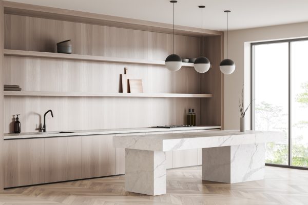 Aegean-White-kitchen-2024 | Lithostone Quartz Surfaces